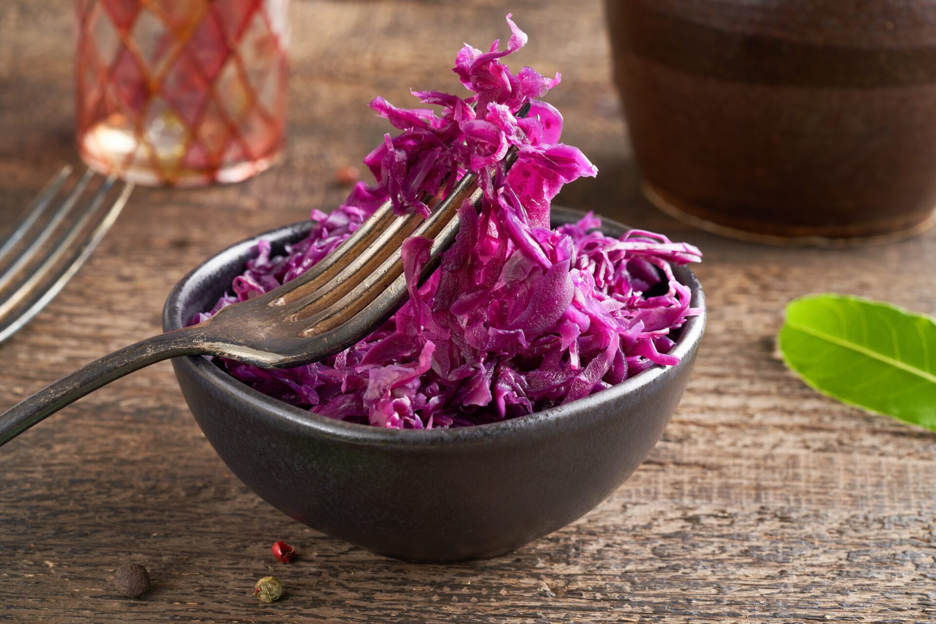 Red Cabbage Ginger Sauerkraut Recipe - Keto Friendly Side Dish